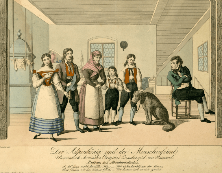 The Mountain King and the Misanthrope (1828) | The Mercurian